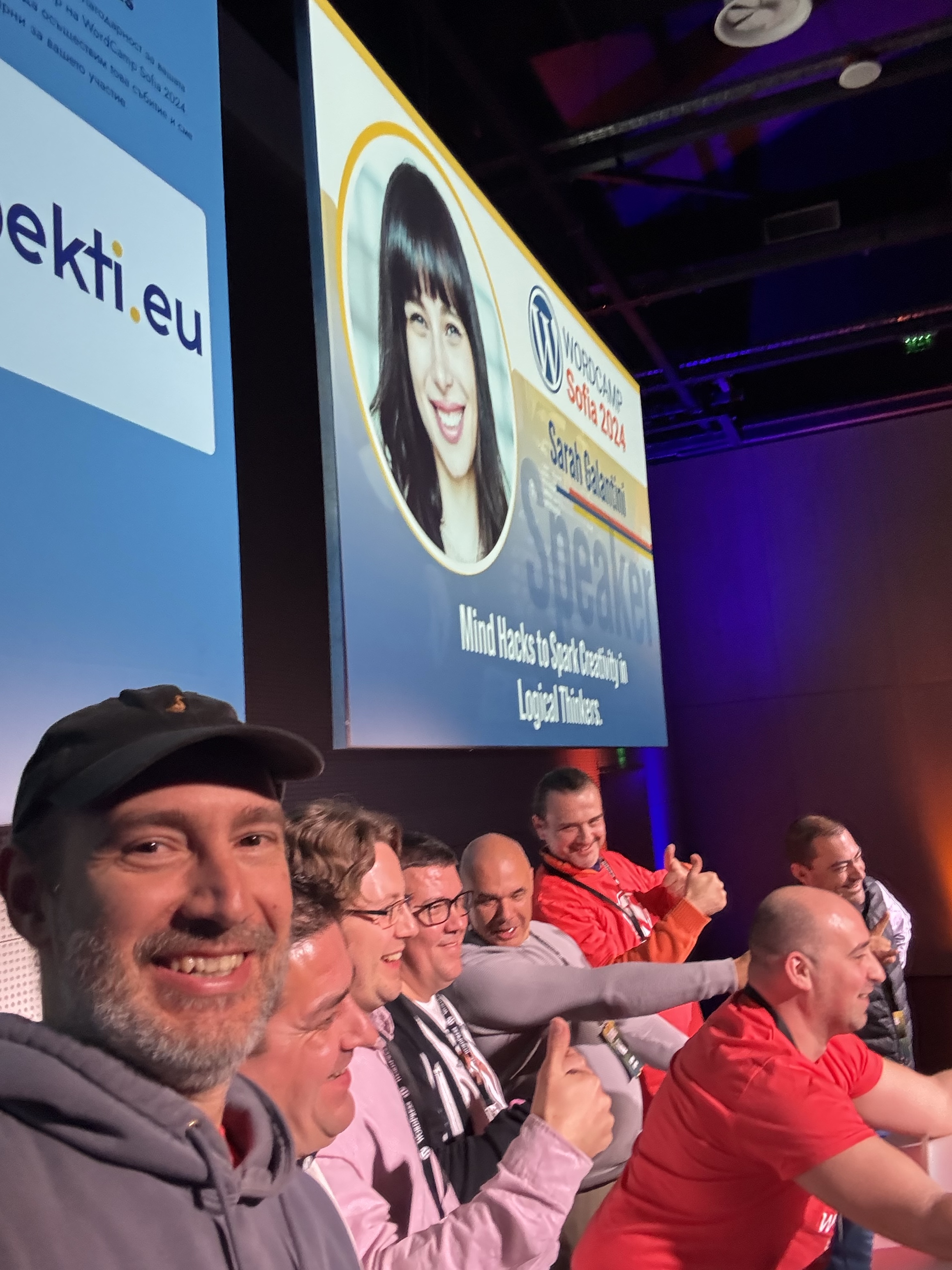 Selfie from WordCamp Sofia – Veselin.blog